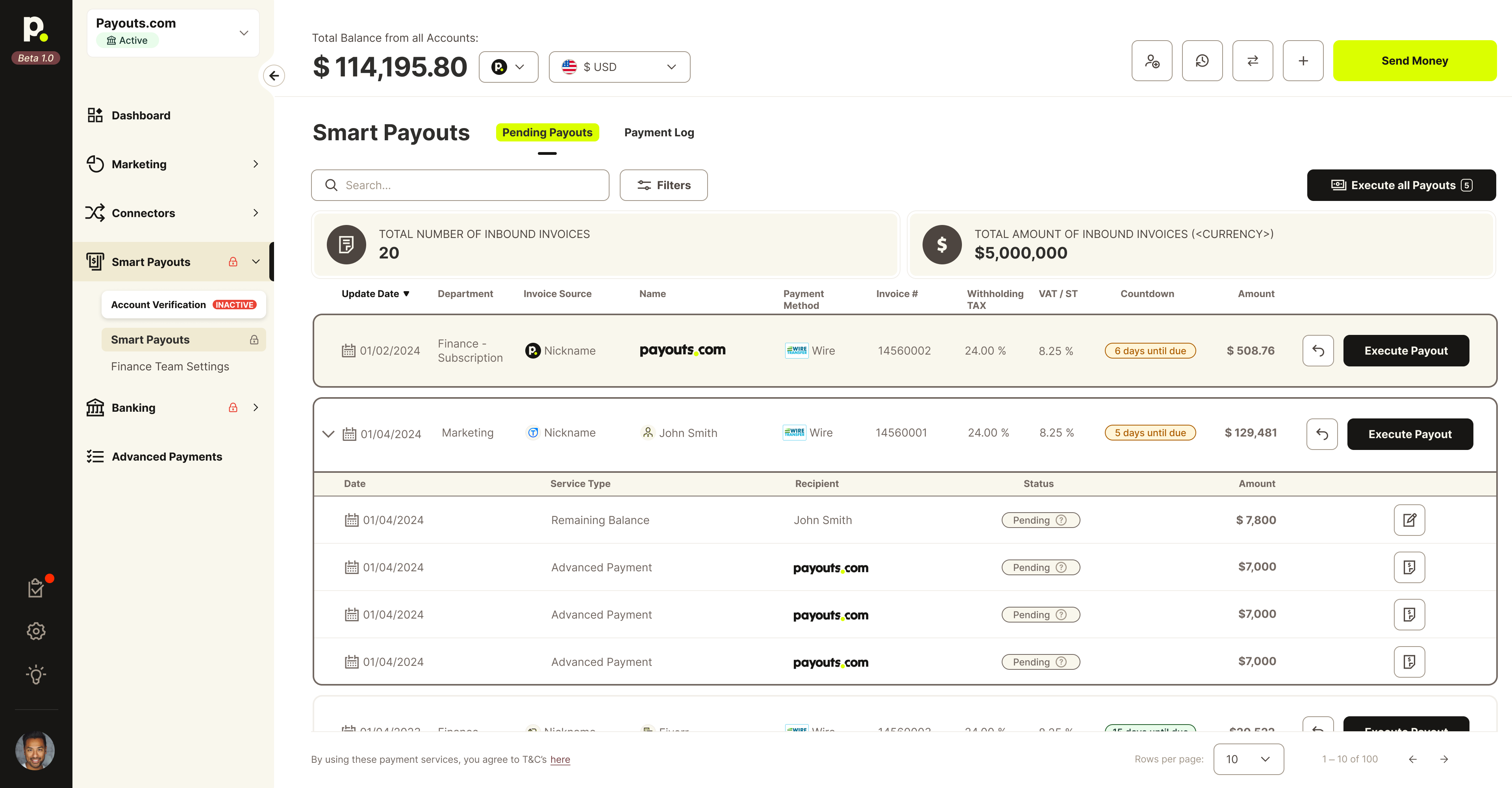 AP Automation – lp.payouts.com